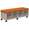 AKO SIT AND STORE REFINED OAK AND ASHCROFT ORANGE Hewsons Office ...
